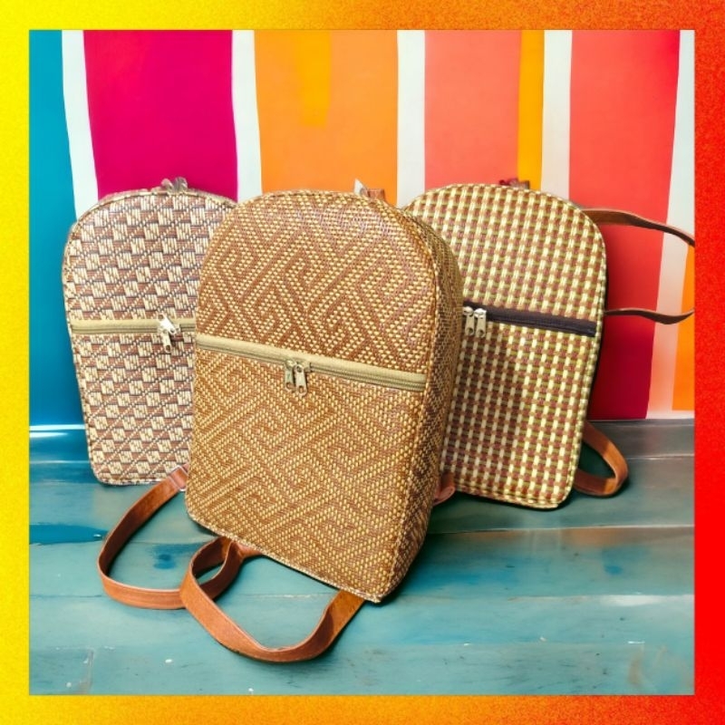 Banig Backpack | Native bag | Shopee Philippines