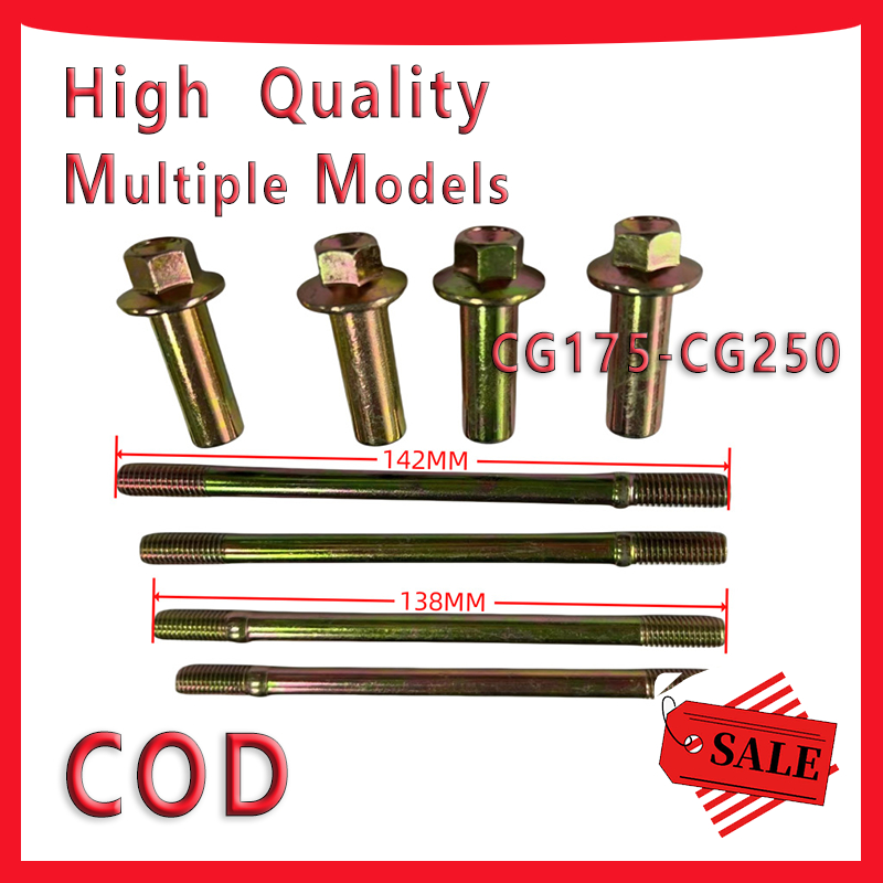 Cylinder Bolt Studs Pin for CG200 CG175 LIFAN 175cc Honda 200cc fKav ...