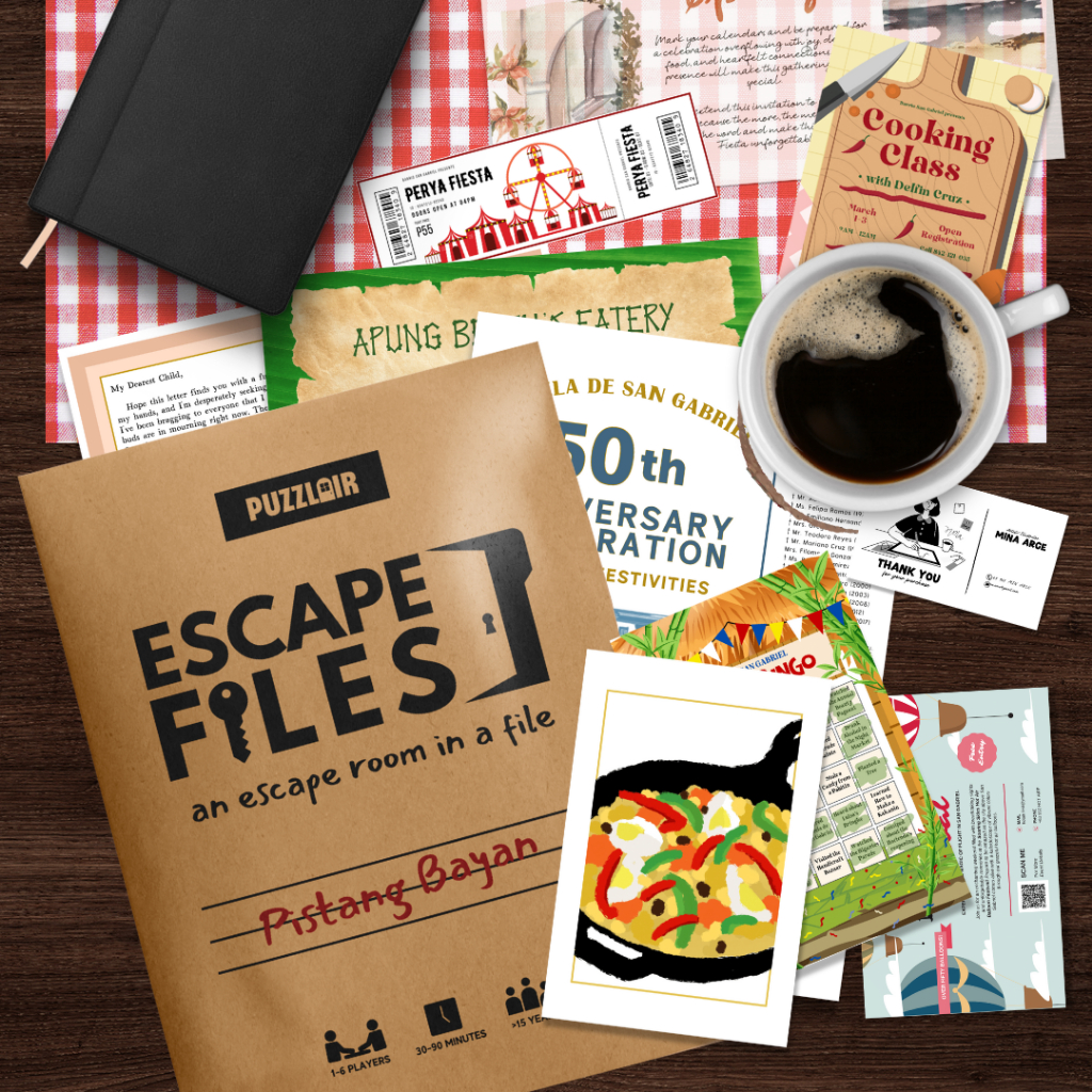 ESCAPE FILES | Pistang Bayan (Escape Room in a File Game | Mystery Game ...