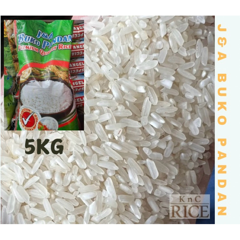 J&A Buko Pandan Rice 5kg (Repacked) | Shopee Philippines