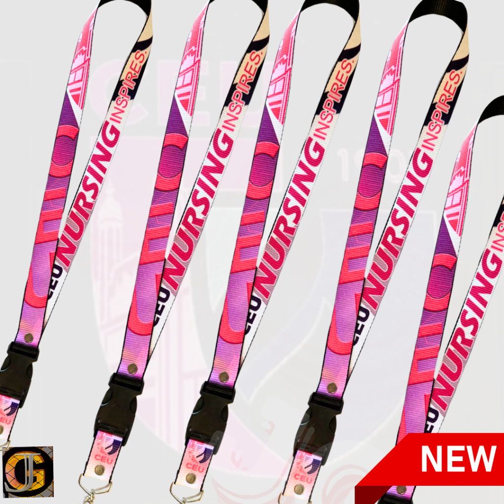 jg CEU NURSING Design Id Sling Id Holder Durable Lanyards & Name tags ...