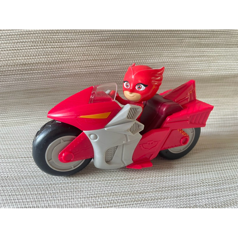 PJ Masks Owlette Kickback Motorcycle Pullback Vehicle | Shopee Philippines