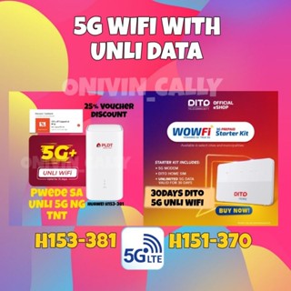 5G LTE H153-381 PLDT HOME PREPAID WIFI / 5G LTE H151-370 DITO HOME ...