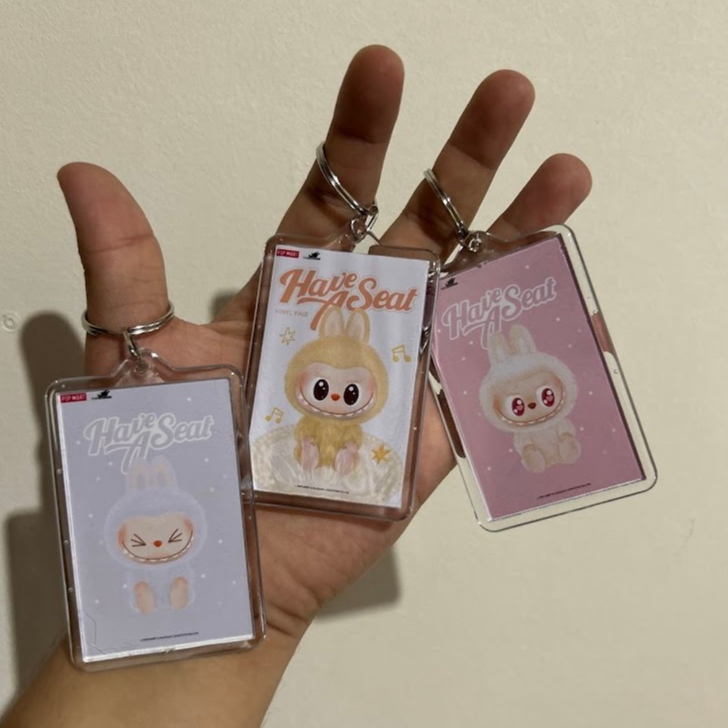 LABUBU INSPIRED Acrylic Keychain | Shopee Philippines
