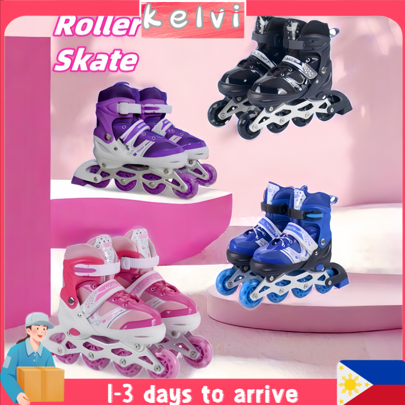 Kids Adjustable Length Skating Foot Outdoor Roller Skates For Kids 4 ...
