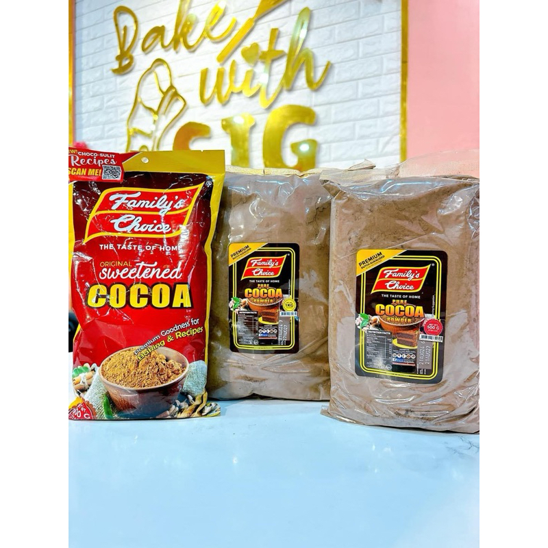 Family’s Choice Artisanal Cocoa Powder | Shopee Philippines