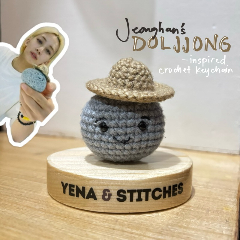 SEVENTEEN JEONGHAN’S Doljjong-inspired Crochet Keychain | Shopee ...