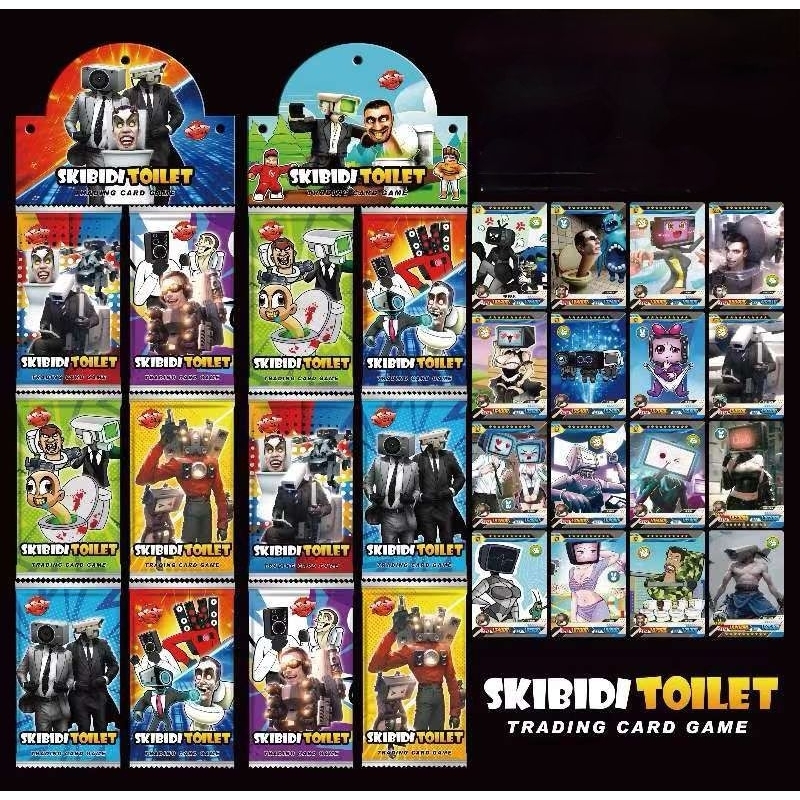 *02A* 36 packs. Skibidi Booster Card - LOOTBAG FILLER | Shopee Philippines