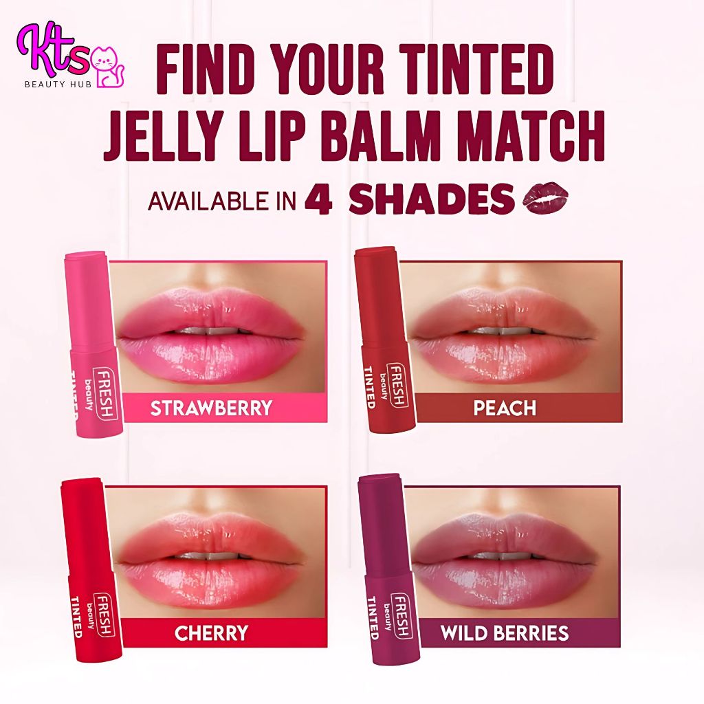 FRESH - Tinted Lip Balm - Peach Wild Berries Strawberries Cherry ...