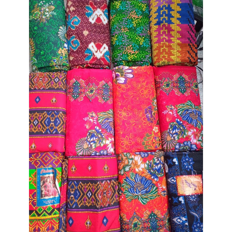 Malong original batik double makapal high quality | Shopee Philippines