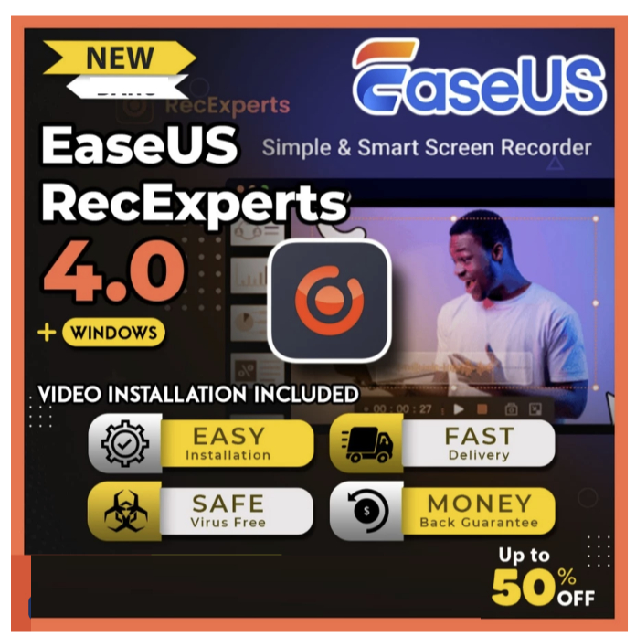 NEW!EaseUS RecExperts Pro v4.0.1 Latest Lifetime | EaseUS Rec Experts ...