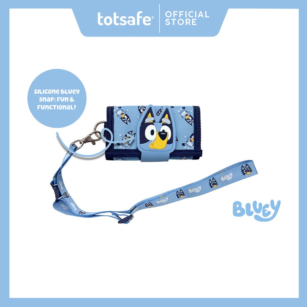 Totsafe Bluey 3D Lanyard Wallet | Shopee Philippines