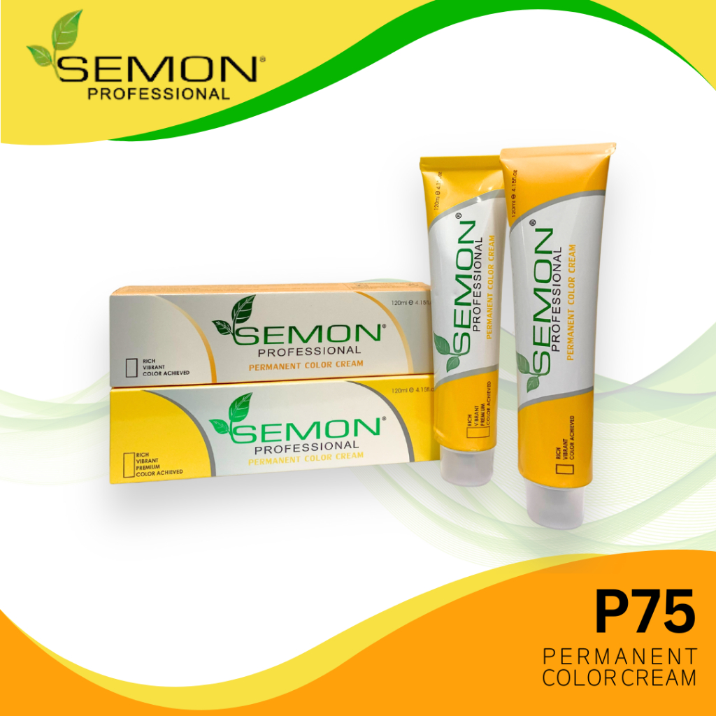 Semon Permanent Hair Color Cream 120ml | Shopee Philippines