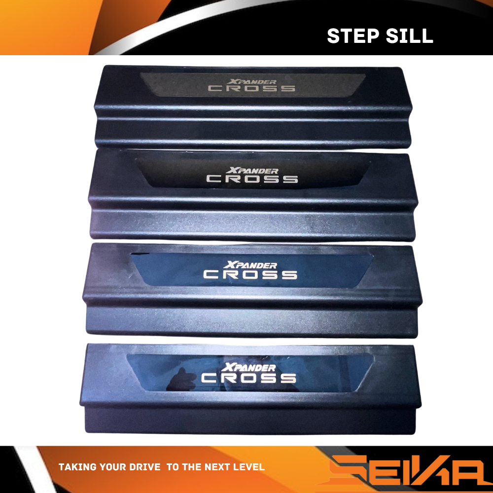 Mitsubishi Xpander Cross 2018-2024 Side Step Sill / Door Sill Plate ...
