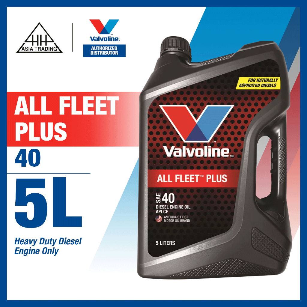 Valvoline All Fleet Plus 40 5l | Shopee Philippines