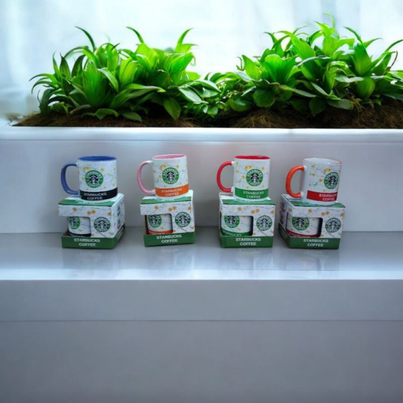 12oz Starbucks Cup/Mug with Box | Shopee Philippines