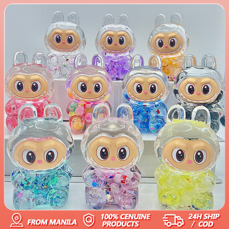 Acrylic labubu doll desktop decorations labubu doll keychain glow-in ...