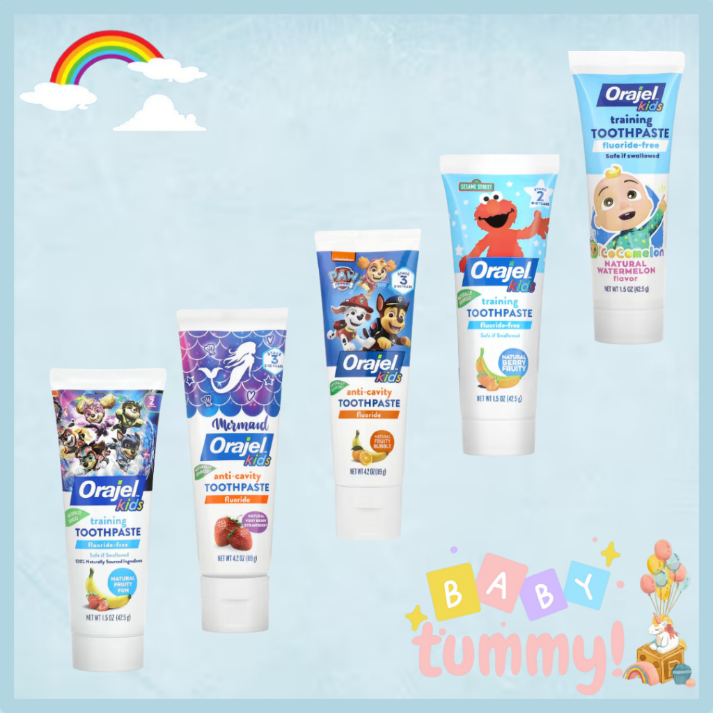 BabyTummy | Orajel, Fluoride-Free Anticavity Fluoride, Baby & KIds ...