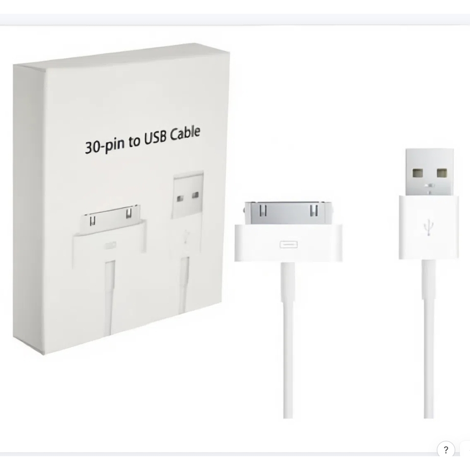 USB Data Sync Cable Cord Charger for iP4 4G 4S 3GS iPods 1 2 3 Nano 4 ...