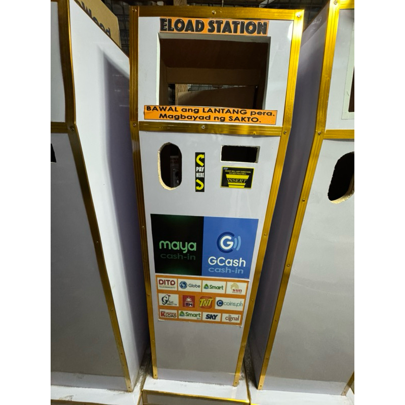 BIG Gcash/ELOADING BOX, MALAKI KASAMA NA STICKER | Shopee Philippines