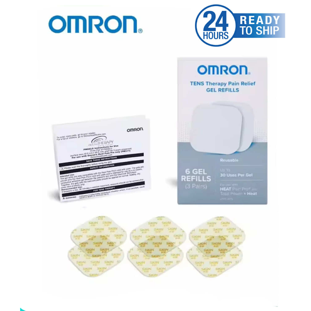 OMRON Tens Unit Gel Pads for heat HV-F311, PM800 | Shopee Philippines