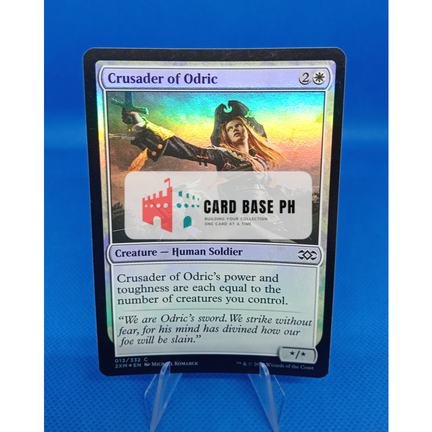 Crusader of Odric(FOIL) - Magic the Gathering Trading Card | Shopee ...
