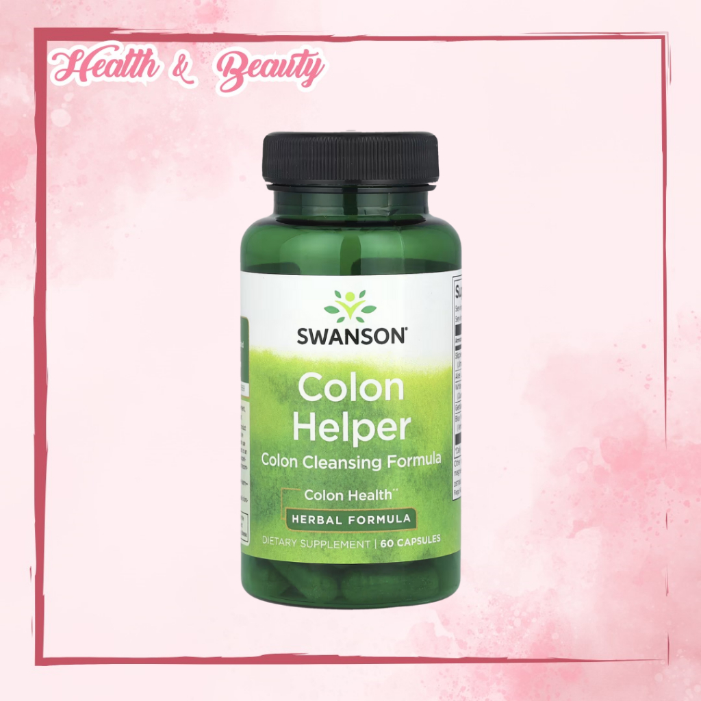 Swanson, Colon Helper, 60 Capsules | Shopee Philippines