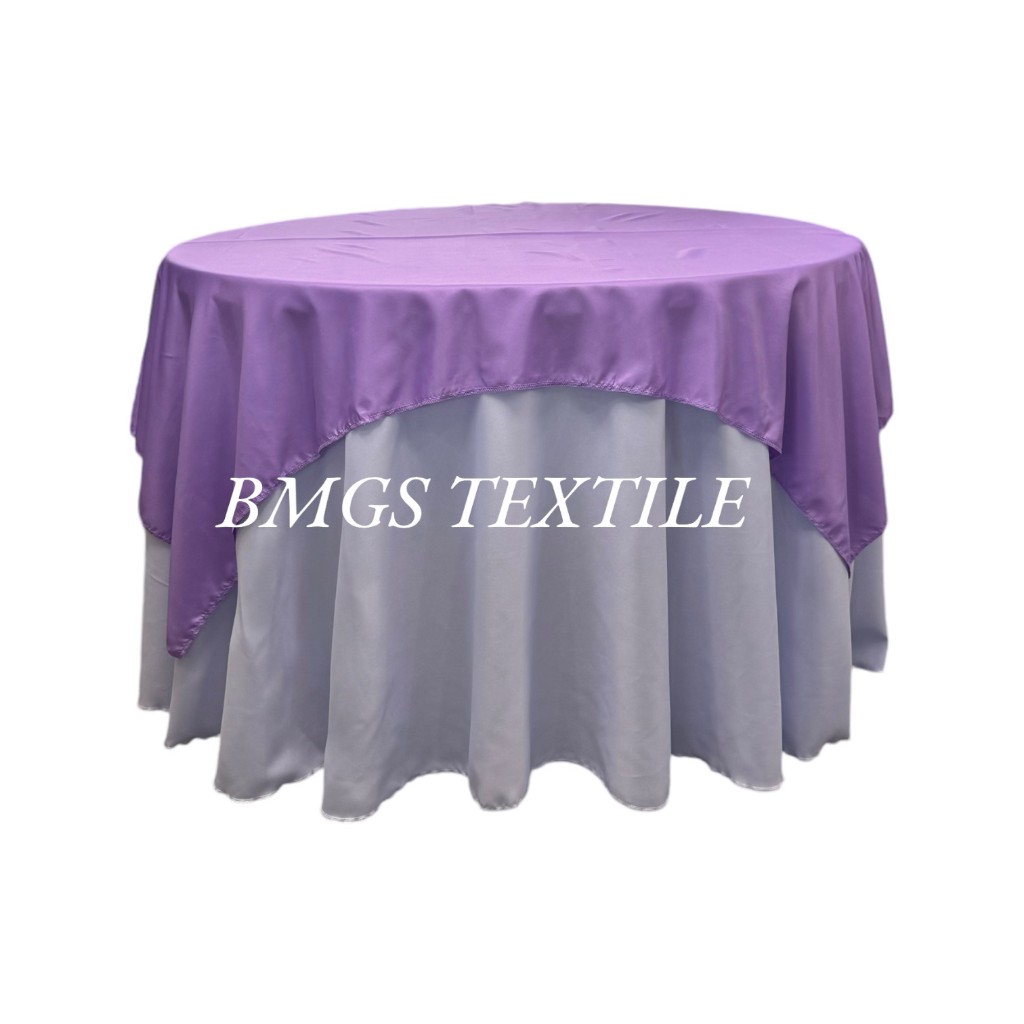 Topper Round Table Cloth Geena/Pongee Table Cover 6 Seater/8 Seater ...