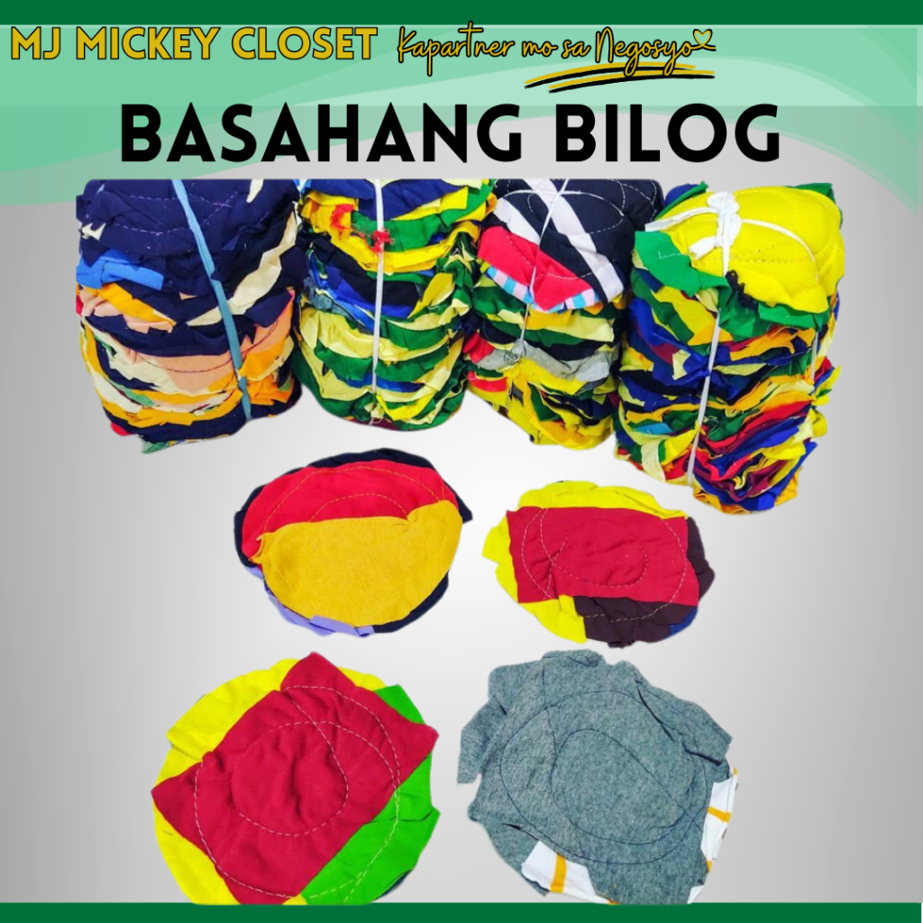 Multipurpose Assorted Round Rags, Basahang bilog Dust Rag | Shopee ...