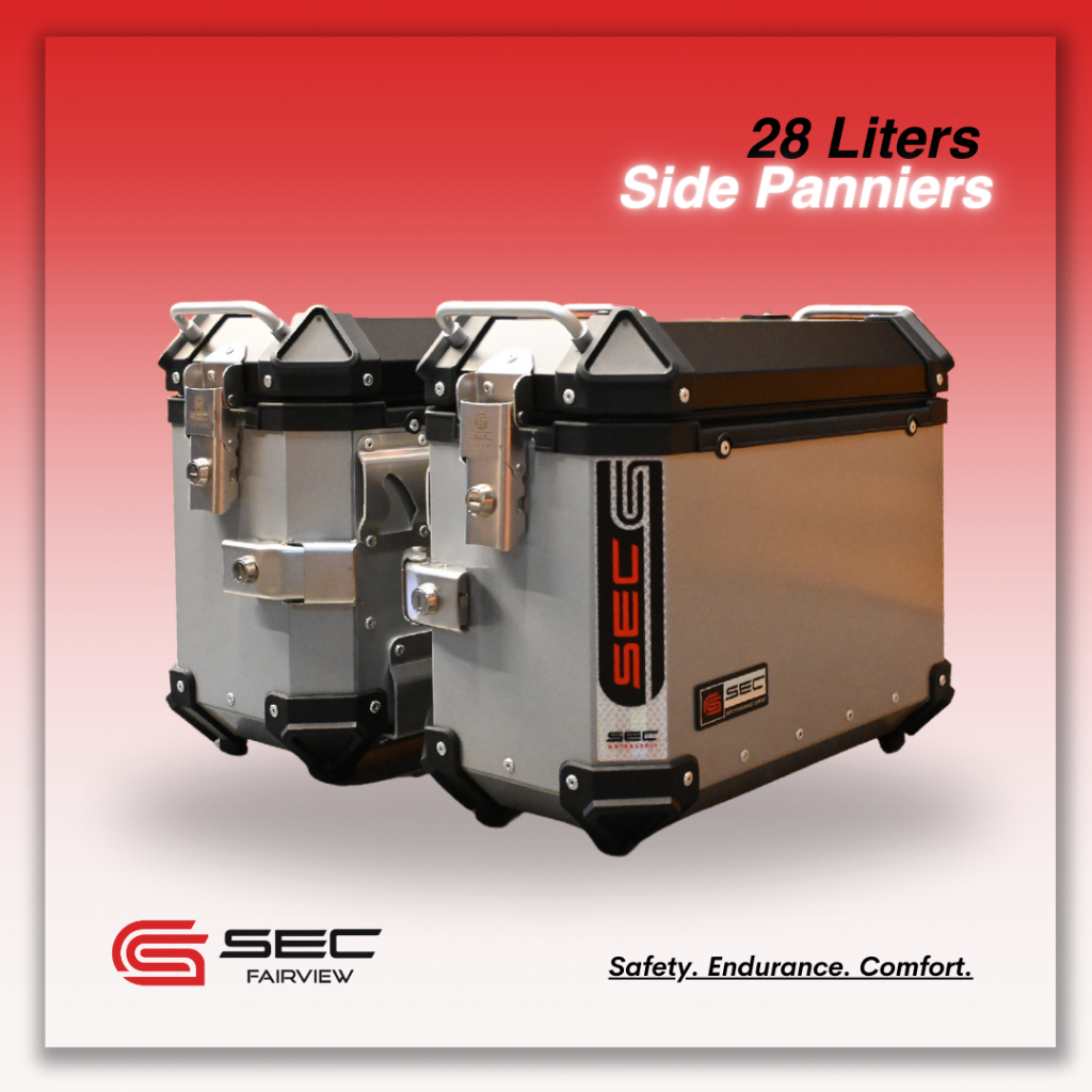 SEC SIDE PANNIERS ALLOY 30L | Shopee Philippines