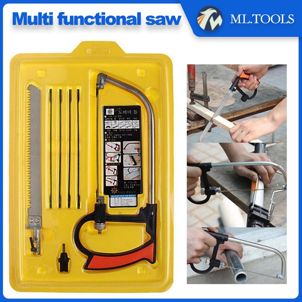 MLtool 8 in 1 Multipurpose Platinum Magic Saw DIY Hand Steel Saw For ...