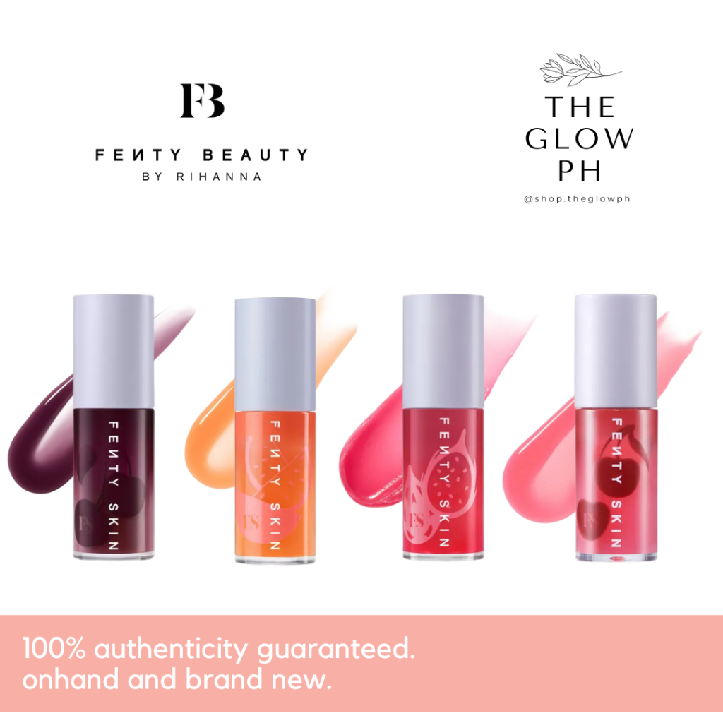 ON HAND Fenty Skin Fenty Treatz Hydrating + Strengthening Lip Oil 5 ...