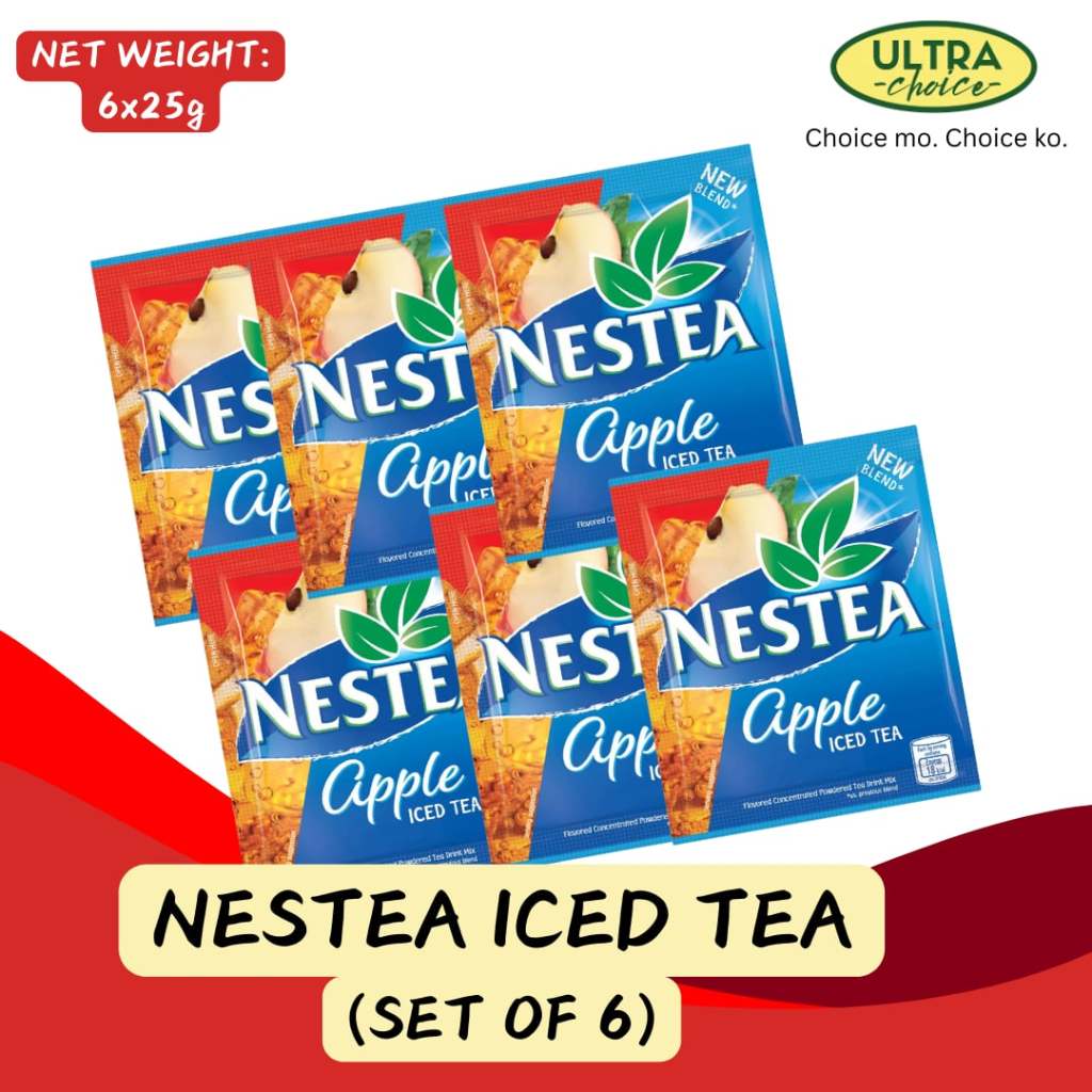 Nestea Lemon/Apple Blend Iced Tea 20g - Pack of 6 | Shopee Philippines