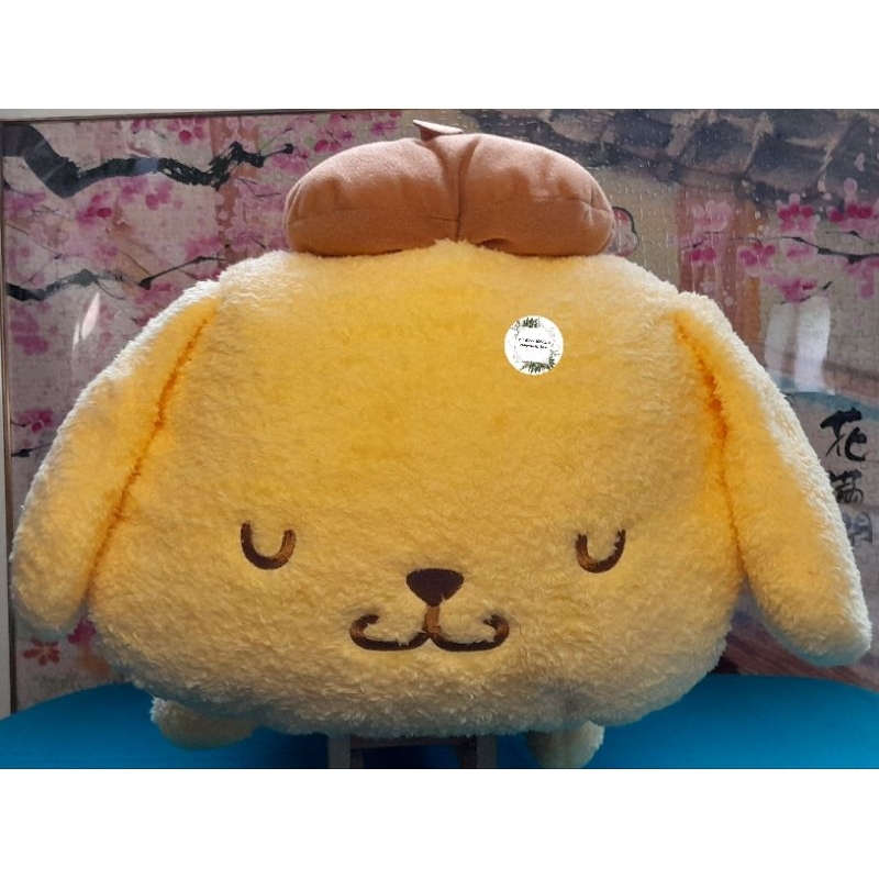 POMPOMPURIN-2022 Sanrio Authentic Giga Big Lying Down Sleepy Style ...