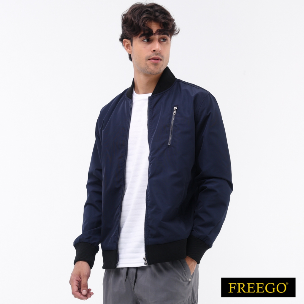 Freego Mens Bomber Jacket GMT07-0046 | Shopee Philippines