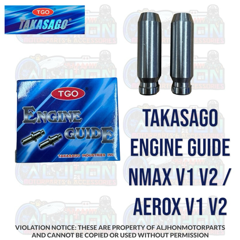 TAKASAGO ENGINE GUIDE NMAX AEROX V1 V2 (VALVE GUIDE) | Shopee Philippines