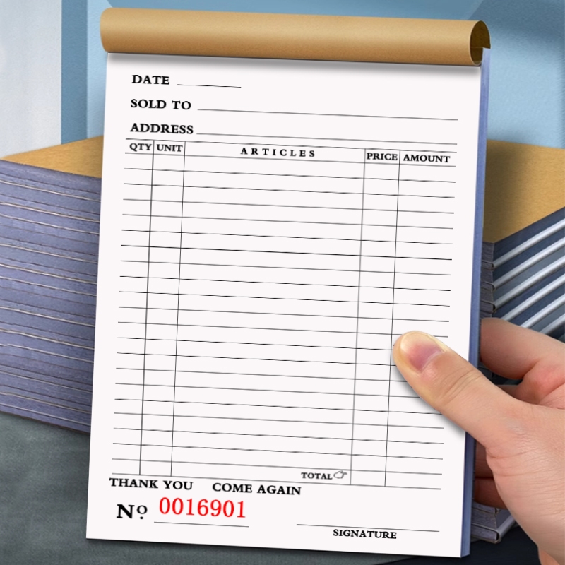 Large size Receipt Carbonized Resibo carbon paper copy Delivery ...