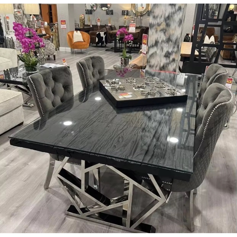 BRAND NEW COMPLETE SET OF DINNING TABLE | Shopee Philippines