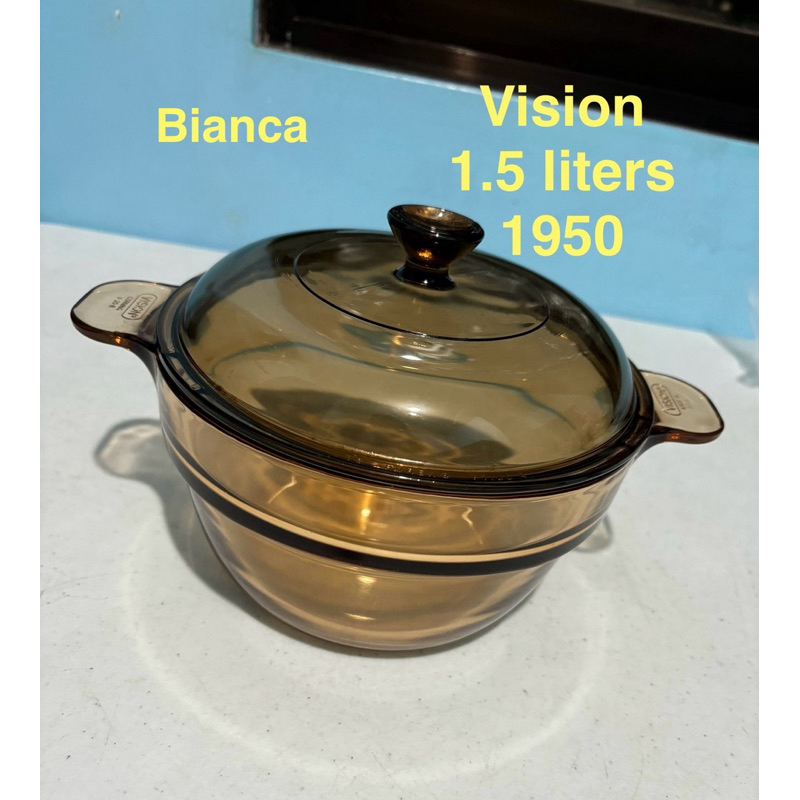 vision cookware 1.5 liters (Bianca) | Shopee Philippines