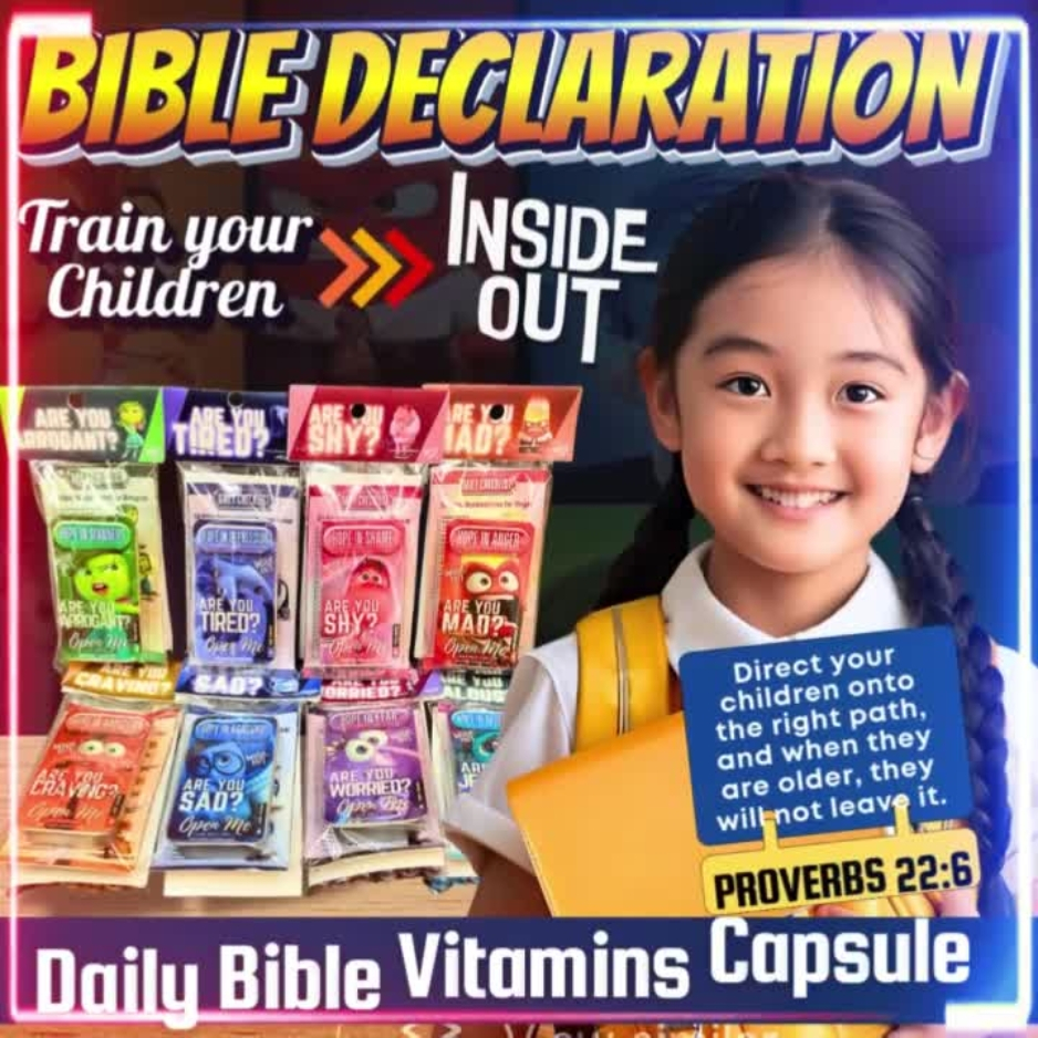 Bible Verse Capsule, 30-Days of Daily Bible Declarations | Shopee ...