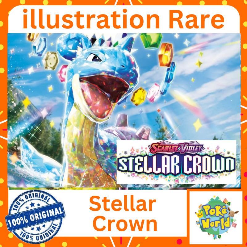 Illustration Rare - SCR - Stellar Crown Singles - Pokemon TCG - Poke ...
