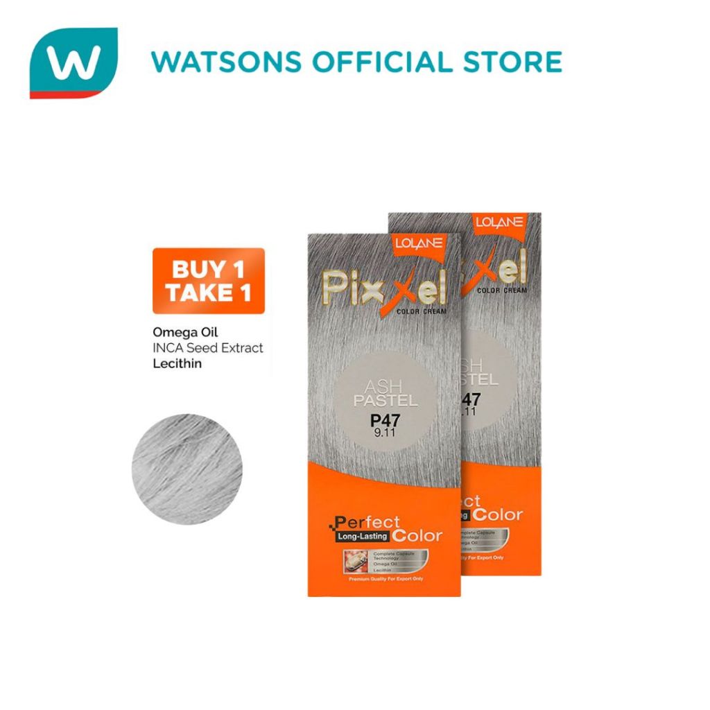 LOLANE Hair Color Pixxel Ash Pastel P47 BUY 1 TAKE 1 | Shopee Philippines