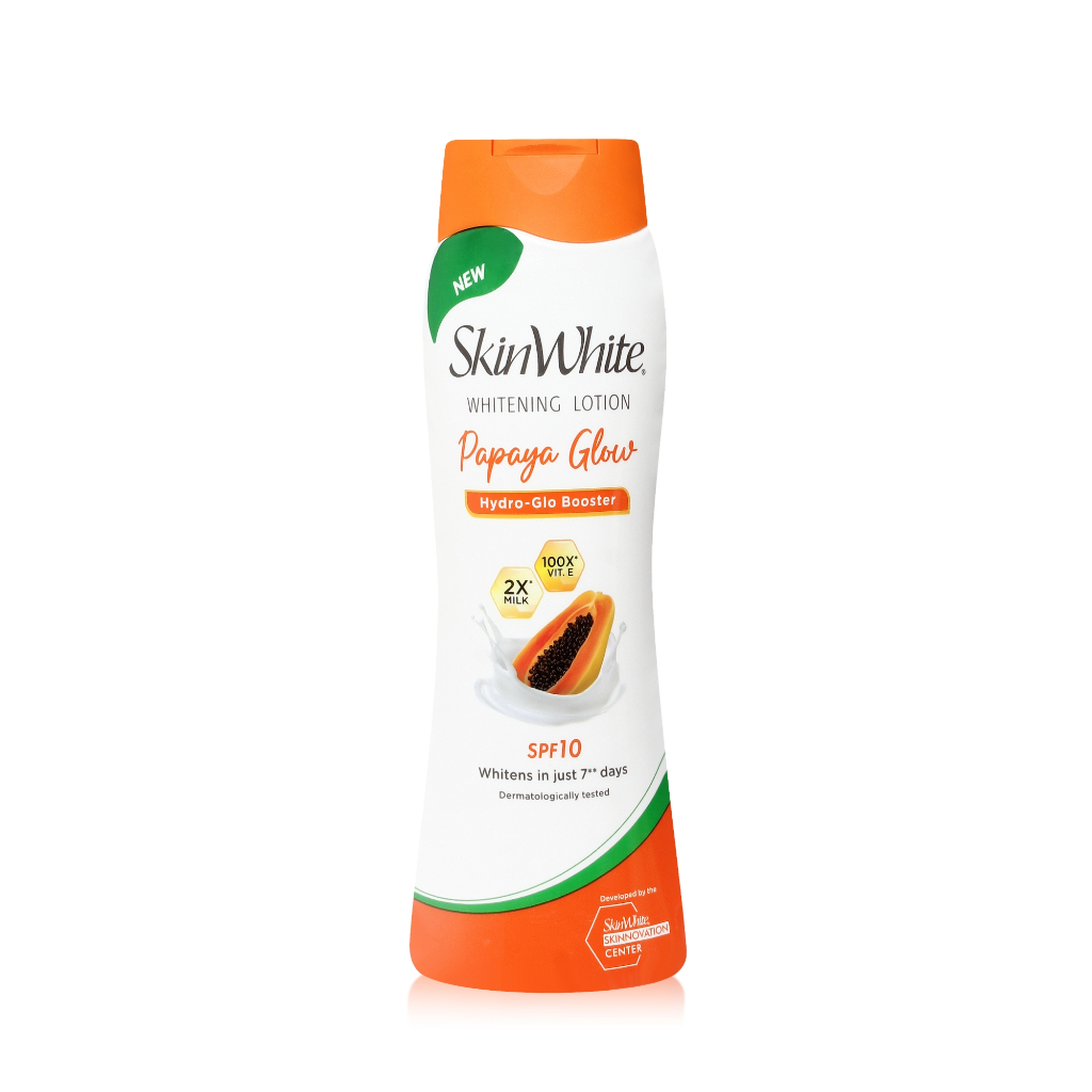 SkinWhite Papaya Glow SPF10 Whitening Lotion 200ml | Shopee Philippines