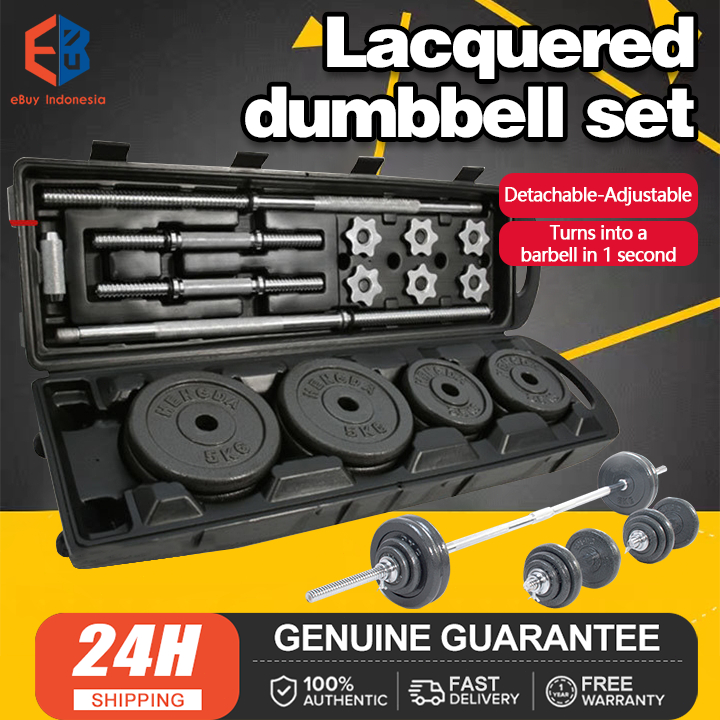 【COD】Adjustable Dumbbell Set 5/10/15/20/30/50/55KG Gym Equipment ...