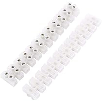 TERMINAL BLOCK PLASTIC WIRE CONNECTOR STRIP BARRIER SCREW - SOLD PER ...