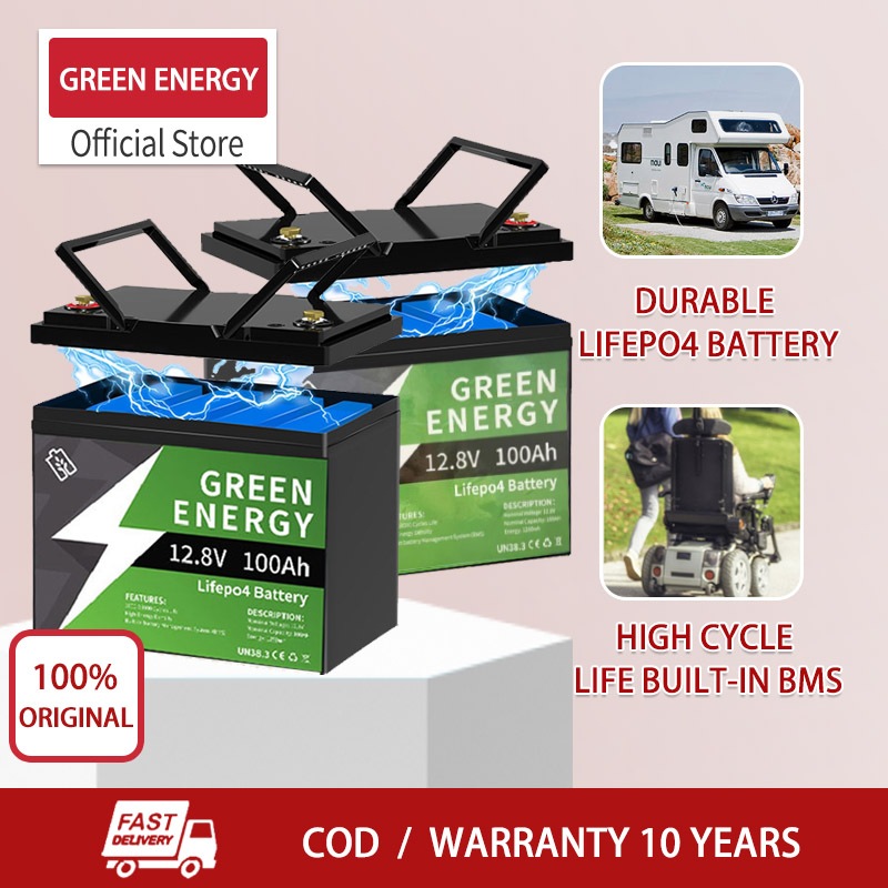 Battery Lifepo4 Battery 12V 100Ah Solar Battery 10000 Cycles Lithium ...