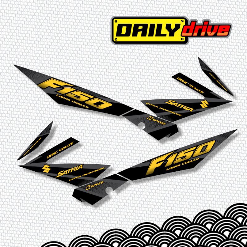 SUZUKI RAIDER 150 FI STOCK DECAL DESIGN | Shopee Philippines