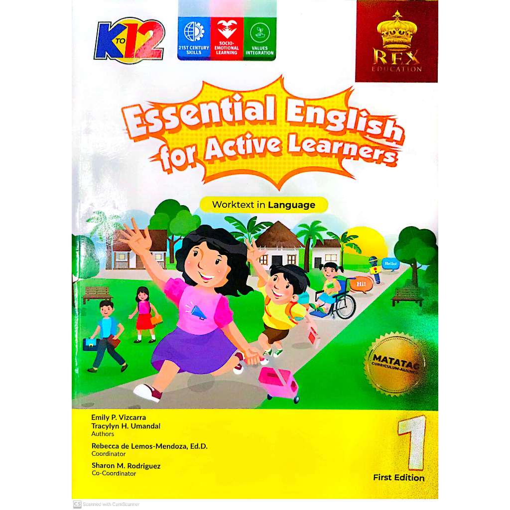 ESSENTIAL ENGLISH FOR ACTIVE LEARNERS 1 (LANGUAGE 2024 MATATAG EDITION ...