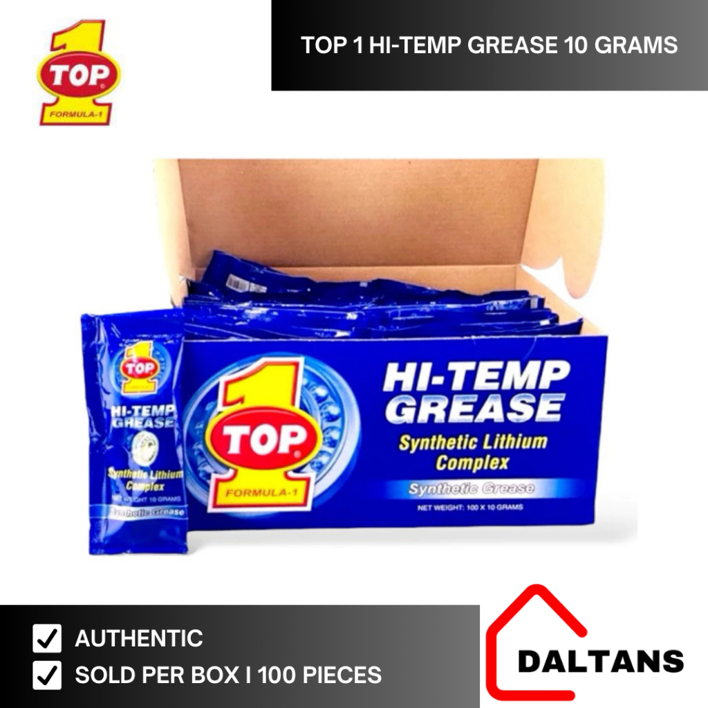 TOP 1 HI-TEMPERATURE GREASE (GRASA) SYNTHETIC LITHIUM COMPLEX 10Grams ...