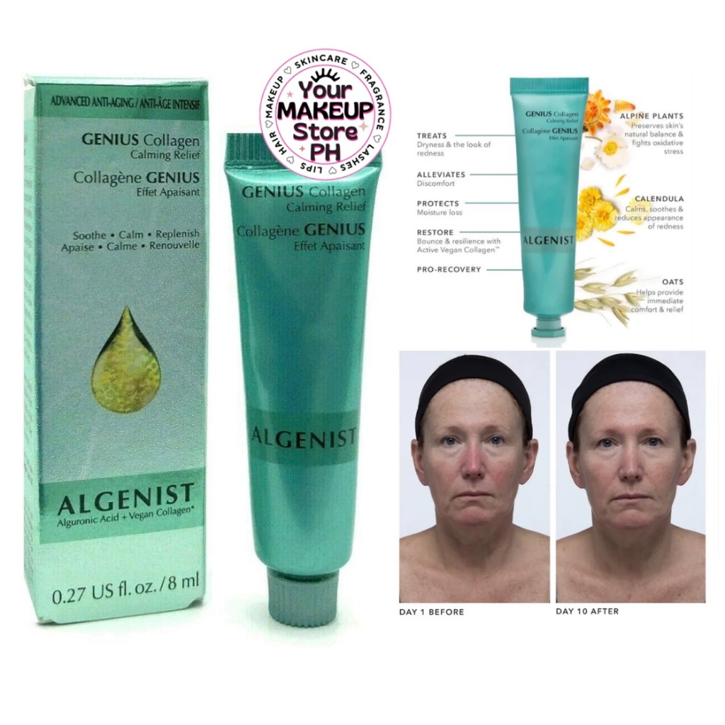 YMS ALGENIST GENIUS Collagen Calming Relief Cream Deluxe MINI 8 ml ...